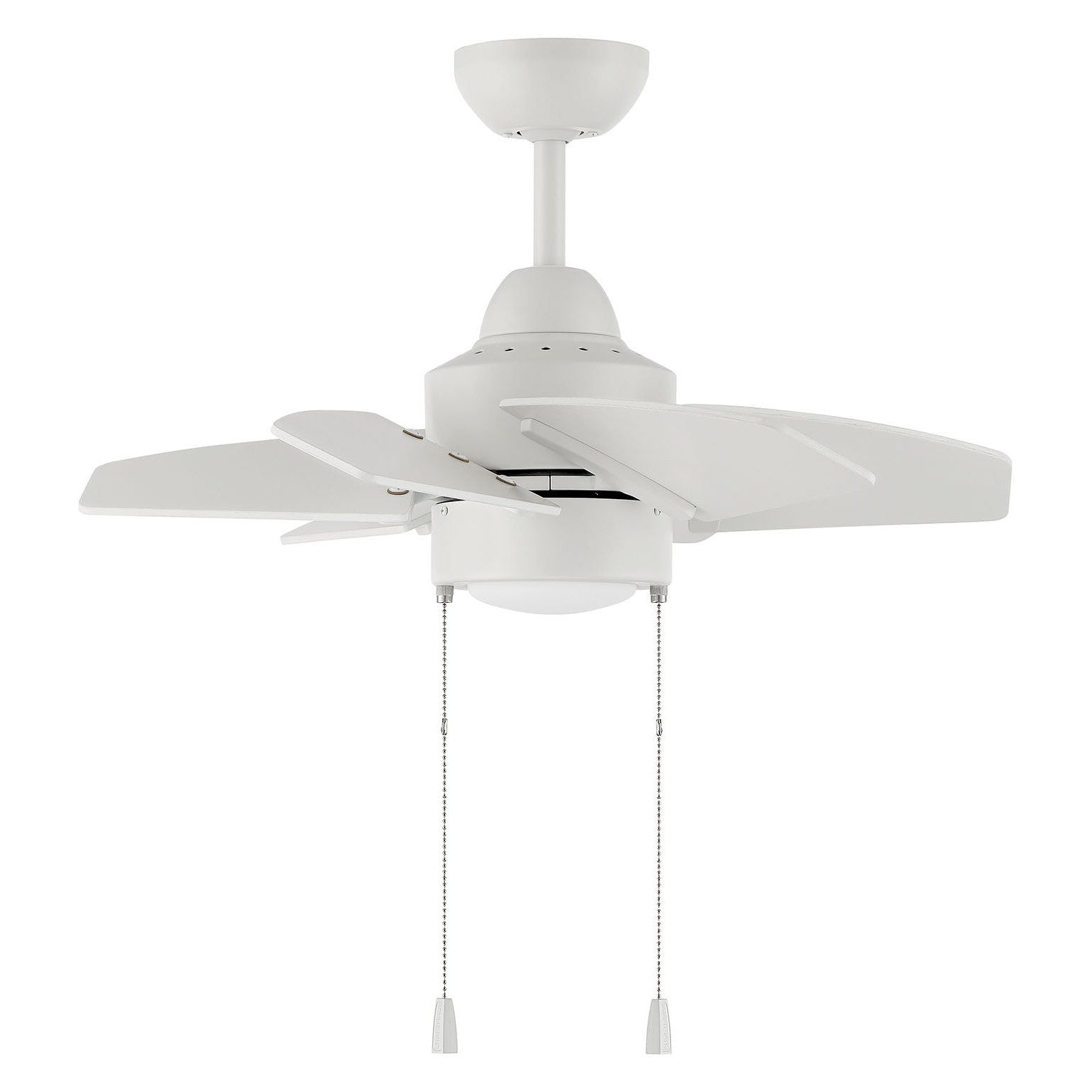 24" Propel II Indoor/Outdoor (Damp) in White w/ White Blades – Antique ...