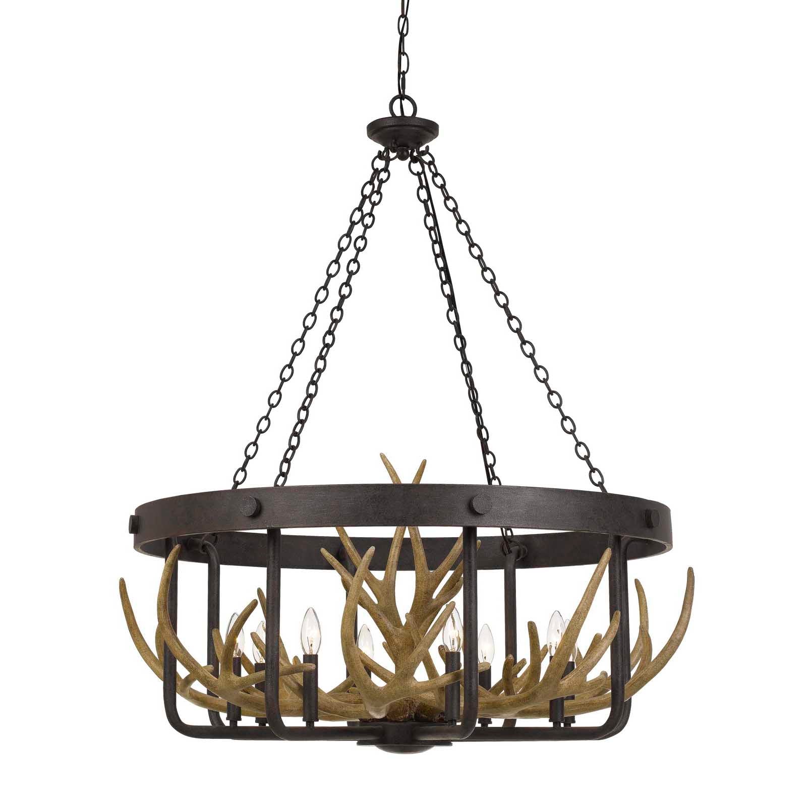 ANGELO 60W X 8 METAL ANTLER CHANDELIER – Antique Hardware Supply