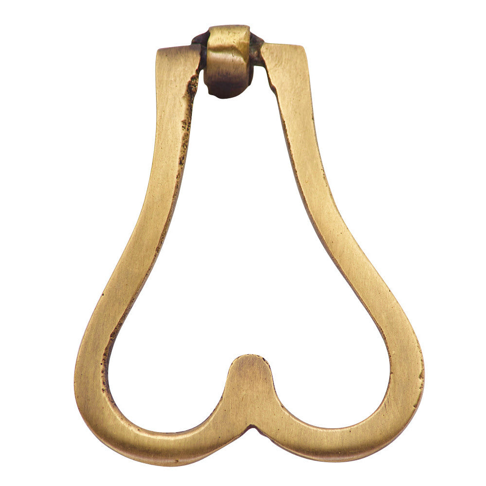 2 1/8 Inch Modern Heart Cabinet Drop Pull – Antique Hardware Supply