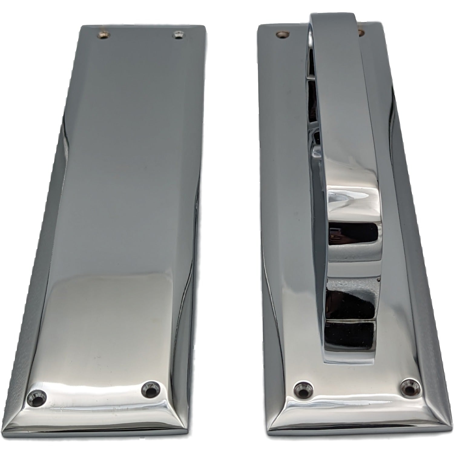 10 Inch Quaker Style Pull and Push Plate Set (Several Finish Options ...