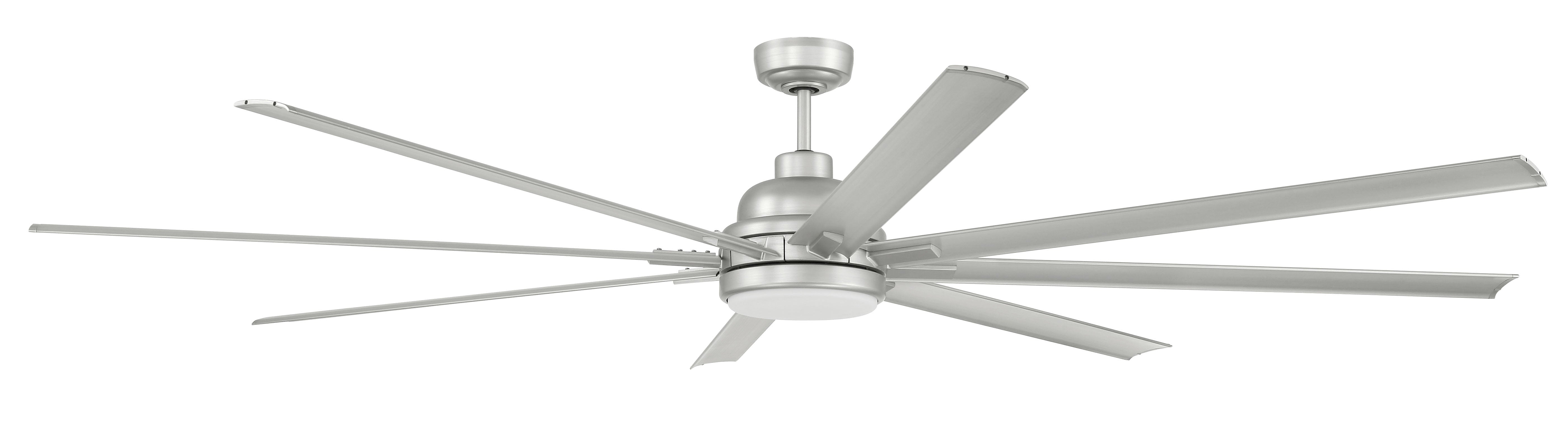 84" Rush in Painted Nickel w/ Painted Nickel Blades – Antique Hardware ...