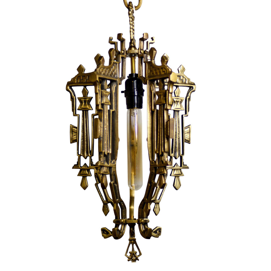 20 Inch Handmade Antique Reproduction Art Deco Pendant Light – Antique ...