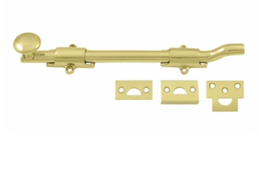 10 Inch Deltana Offset Heavy Duty Surface Bolt – Antique Hardware Supply