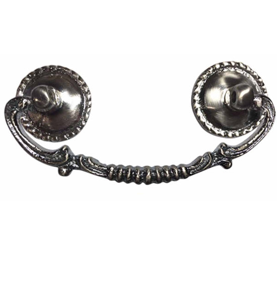 4 1/4 Inch Roped Victorian Bail Pull with Roped Mount – Antique Hardware Supply